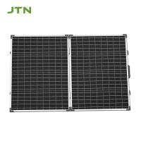 China Glass Monocrystalline Bifacial Folding Solar Panel Lightweight 100W for sale