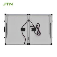 China Glass Monocrystalline Bifacial Folding Solar Panel Lightweight 100W for sale