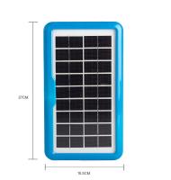 China Portable Silicon Polycrystalline Cell Panel Solar Lighting System Kit 12V Home for sale