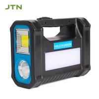 China Portable Silicon Polycrystalline Cell Panel Solar Lighting System Kit 12V Home for sale