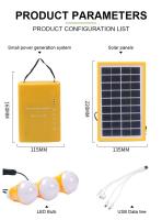 China 10W Solar Power Panel Kit Lighting System For RV Campers for sale