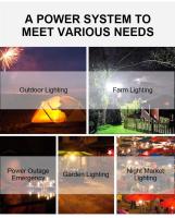 China 10W Solar Power Panel Kit Lighting System For RV Campers for sale