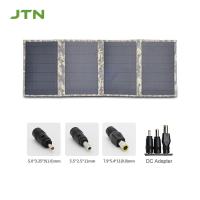 China Foldable And Portable 50W Monocrystalline Solar Panel With USB Port Charging for sale