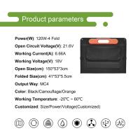 China 120w Solar Panel Kit For Caravan RV 156.75mmx156.75mm Cell Size Transparent Panneau PV for sale