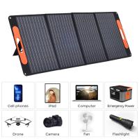 China Flexible Lightweight Portable Solar Panels Monocrystalline Silicon For Outdoor Caravan 120w for sale