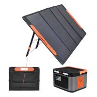 China Foldable Portable Solar Panel For Hiking 120W Monocrystalline Silicon for sale