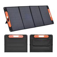 China Foldable Portable Solar Panel For Hiking 120W Monocrystalline Silicon for sale