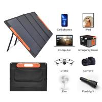 China Monocrystalline Photovoltaic Collapsible Solar Panels 100W 120W 200W 18V for sale