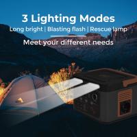 China 500W Portable Power Station Lifepo4 LFP QC 3.0 Fast Charging for sale
