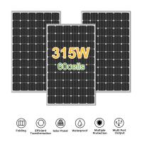 China 19.8%-22.5% Panel Efficiency All Black Pannelli Fotovoltaici Mono PV Solar Panels for sale
