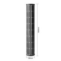 China Newest Solar Energy Product 100w Sunpower Solar Glass Tubes For Street Lamp for sale