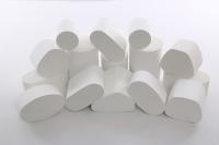 China Round White Honeycomb Ceramic Carrier , car Catalyst Supports for sale