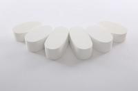 China Oval Honeycomb Ceramic Carrier White For Exhaust Gas Purification for sale