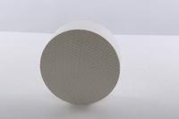 China Round SCR Ceramic Catalyst Carrier , Honeycomb Ceramic Monolith Support for sale