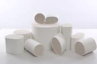 China Cordierite Diesel Particulate Filter , White Ceramic Substrate for sale