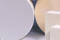 China Thin Honeycomb Ceramic Substrate , Cellular Catalyst Substrates for sale