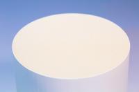 China Round White Honeycomb Ceramic Carrier , car Catalyst Supports for sale