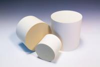 China Catalyst Support Cordierite Honeycomb Ceramic White For TWC for sale