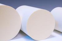 China Three way Catalytic Cordierite Honeycomb Ceramic Porous  Customize for sale