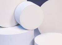 China White Alumina Ceramic Substrate round For Selective Catalytic Reduction for sale
