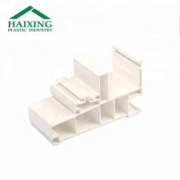 China Customized Plastic Windows and Doors Frame PVC/WPC Door Profiles with Modern Design for sale