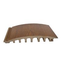 China ASA Surface WPC Clapboard 100-180mm Wood Texture Wall Panel UV Resistant 2m Length for sale