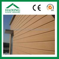 China ASA Surface WPC Clapboard 100-180mm Wood Texture Wall Panel UV Resistant 2m Length for sale