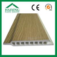 China Made PVC Composite 3d Outdoor Wall Cladding WPC Siding Wood Texture and PVC Foam for sale