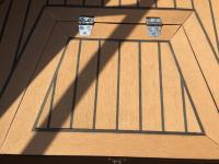 China Outdoor 50mm Width Flexible PVC Yacht Flooring with Customizable Options for sale