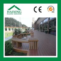 China PVC Foam Outdoor Decking 140mm x 25mm Modern Matt Finish Composite Flooring for sale