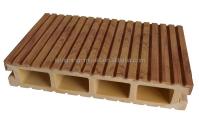 China PVC Composite Decking 140x25mm Outdoor Garden Balcony WPC Decking Board 20 Year Life for sale
