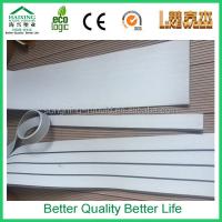 China Online Technical Support Extrusion Technology Synthetic Teak Adhesive Boat Deck for sale