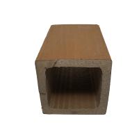 China PVC Foam Arbor with Wood Grain Embossing 100mmx100mm Square Post for Garden Focal Point for sale