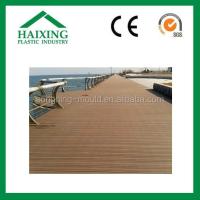 China Customized PVC Co-extrusion Wood Pattern Plastic Lumber for Landscaping for sale