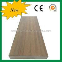 China Customized PVC Co-extrusion Wood Pattern Plastic Lumber for Landscaping for sale