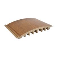 China PVC Foam Outdoor Weather-Resisting White WPC Wood Plastic Composite Wall Panel Cladding for sale
