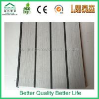 China PVC Vinyl Boat Teak Flooring 50mm x 5mm Anti-Slip Decking for Yacht and Ship for sale