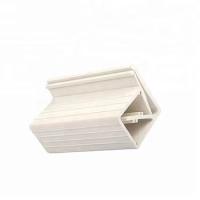 China PVC/WPC/PE Wood Texture Modern Style Door Frame Profile for Surface Application for sale
