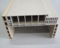 China Customized PVC Door Frame Provides Popular Waterproof WPC Door and Frame Interior Using for sale