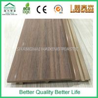 China Outdoor WPC Wall Siding 150mm x 19mm Wood Texture UV Resistant Composite Cladding for sale