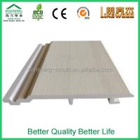 China Outdoor WPC Wall Siding 150mm x 19mm Wood Texture UV Resistant Composite Cladding for sale