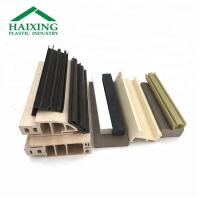 China PVC Wood Plastic Composite Window and Door Profiles 180mm 150mm 120mm 90mm Modern Style for sale