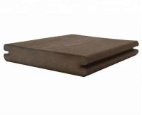 China PVC Foam Outdoor Decking Tile 140mmx25mm for Patio Furniture No Screw Needed for sale
