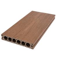 China Brushing Surface Waterproof Fireproof PVC Plastic Composite Balcony/Terrace Floor Deck in Carton Packing for sale