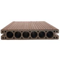 China Brushing Surface Waterproof Fireproof PVC Plastic Composite Balcony/Terrace Floor Deck in Carton Packing for sale