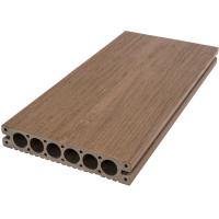 China Brushing Surface Waterproof Fireproof PVC Plastic Composite Balcony/Terrace Floor Deck in Carton Packing for sale