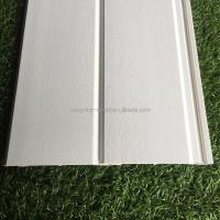 China 140mm*22mm Multilayer Engineered Wood Flooring White Wood Grain WPC Wall Cladding Panel for sale