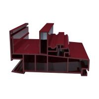 China Customized Grey PVC WPC Door Frame and Window Frame Profiles 20 Year Durability for sale