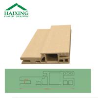 China Customized Grey PVC WPC Door Frame and Window Frame Profiles 20 Year Durability for sale