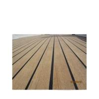 China LIKEWOOD PVC Boat Floor Engineered Flooring 190mm 5mm for Synthetic Teak Decking on Luxury Yachts for sale